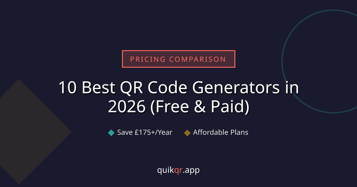 10 Best QR Code Generators in 2026 (Free & Paid) | QuikQR